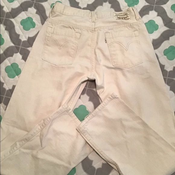 Levi's | Jeans | Vintage Levis Cream Color Jeans Preowned | Poshmark